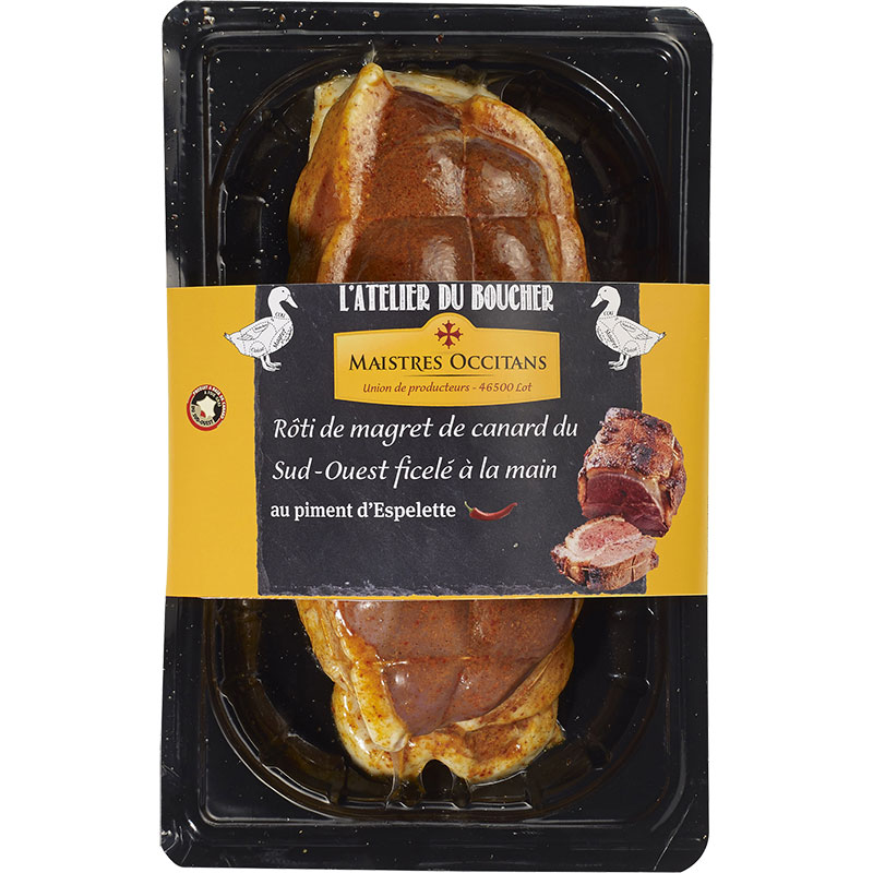 Roti Magret De Canard Au Piment Despelette